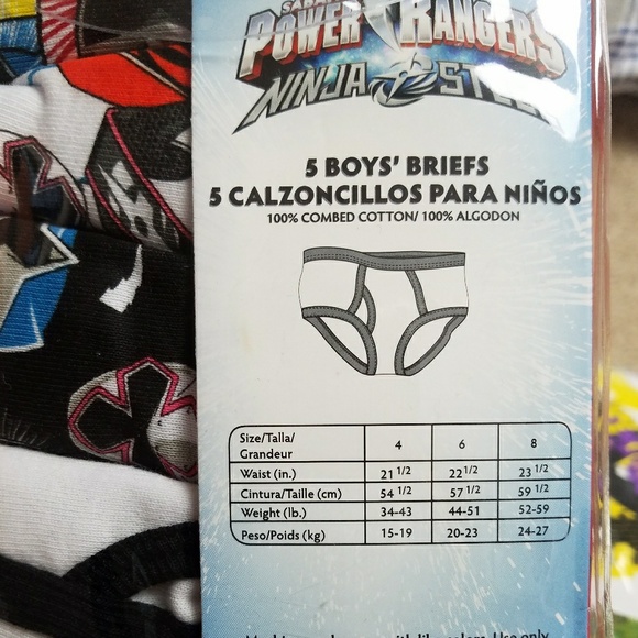 Power Ranger | Accessories | Power Rangers Boys Brief Underwear | Poshmark